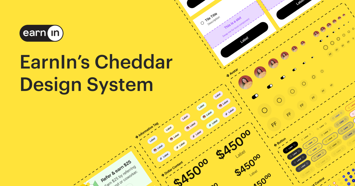 EarnIn's Cheddar Design System | Forge