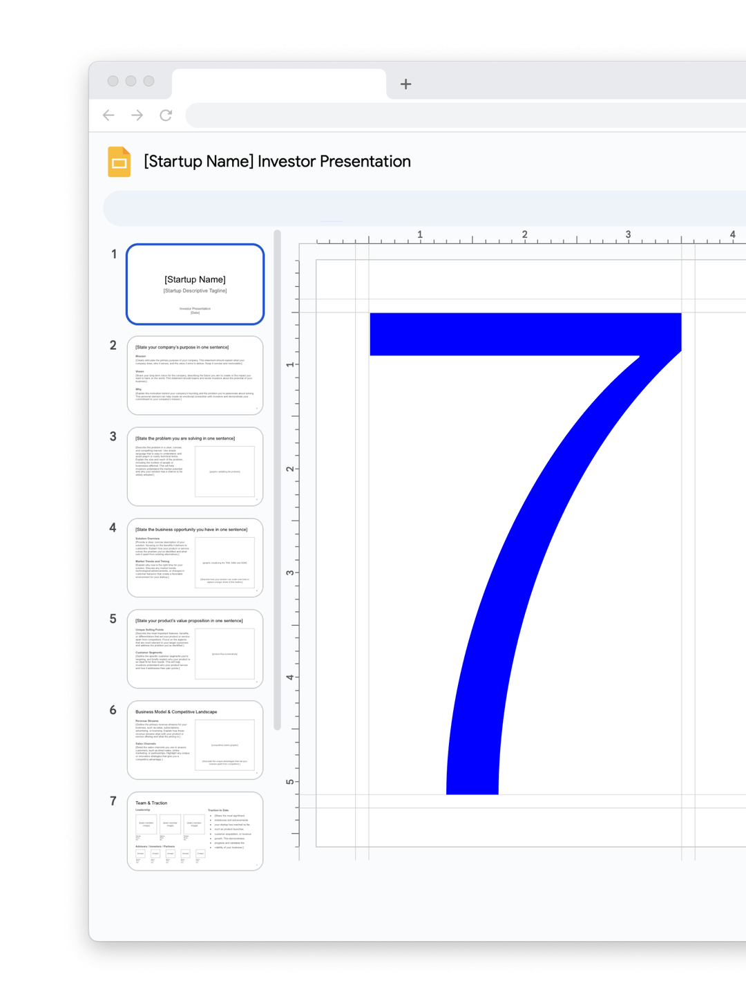 The Ultimate 7-Slide Formula for a Winning Startup Pitch