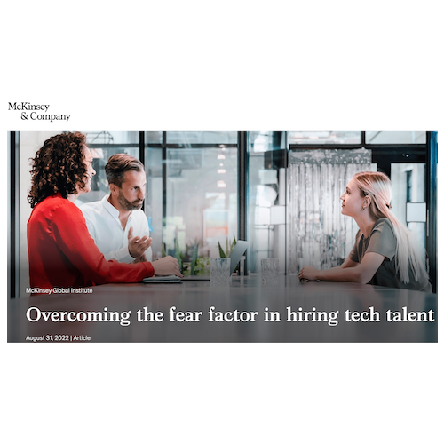 Overcoming the fear factor in hiring / Tear The Paper Ceiling Overcoming the fear factor in hiring / Tear The Paper Ceiling