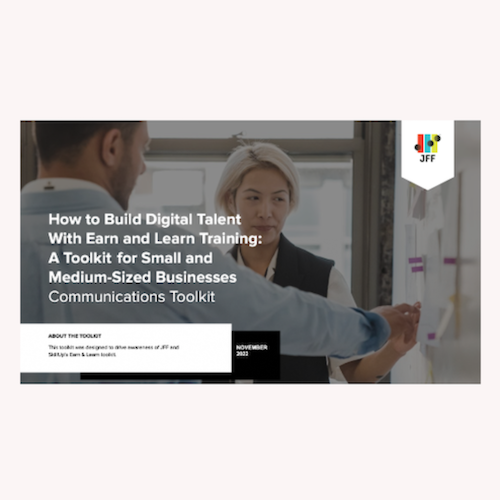 Earn and Learn Toolkit / Tear The Paper Ceiling