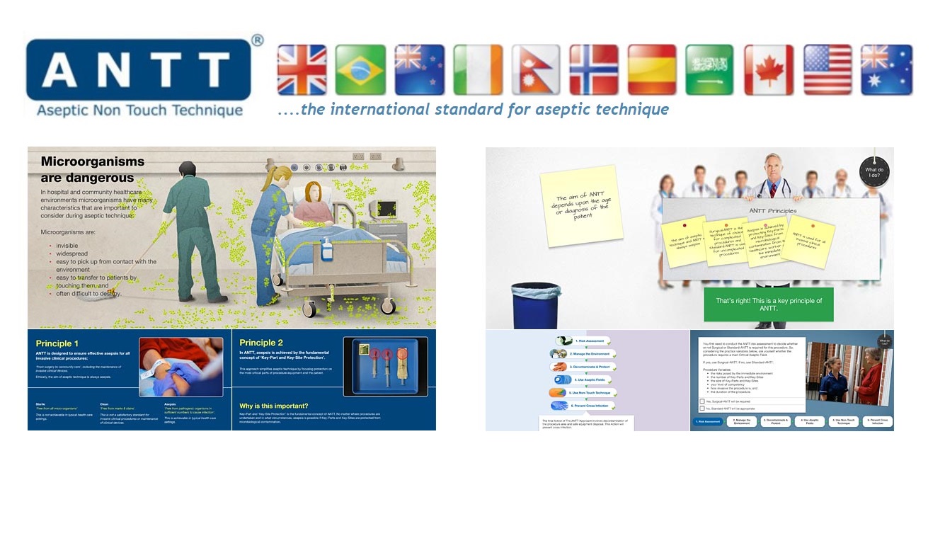 The Official Aseptic Non Touch Technique eLearning Course | Kineo ...