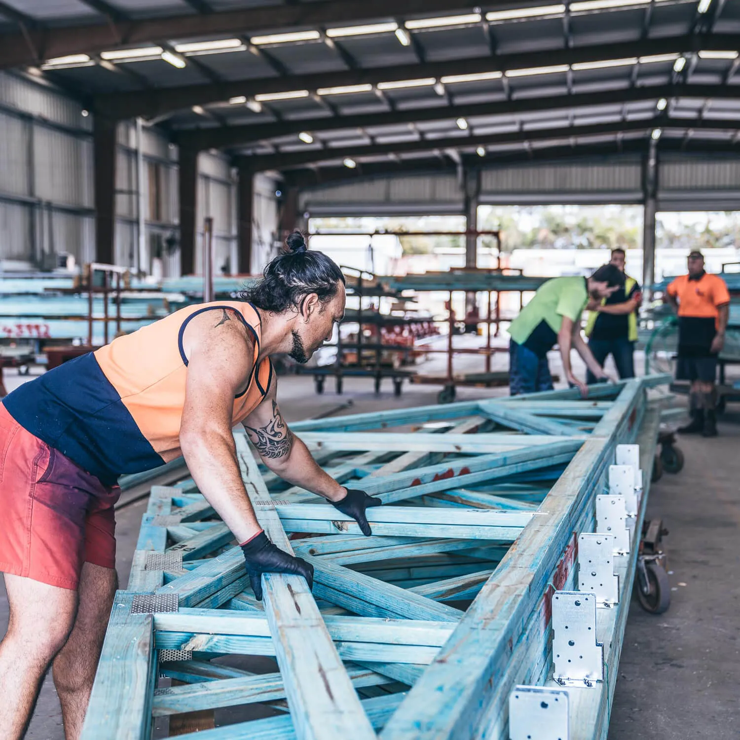 T2 Blue Timber Framing | H2 Termite Treatment