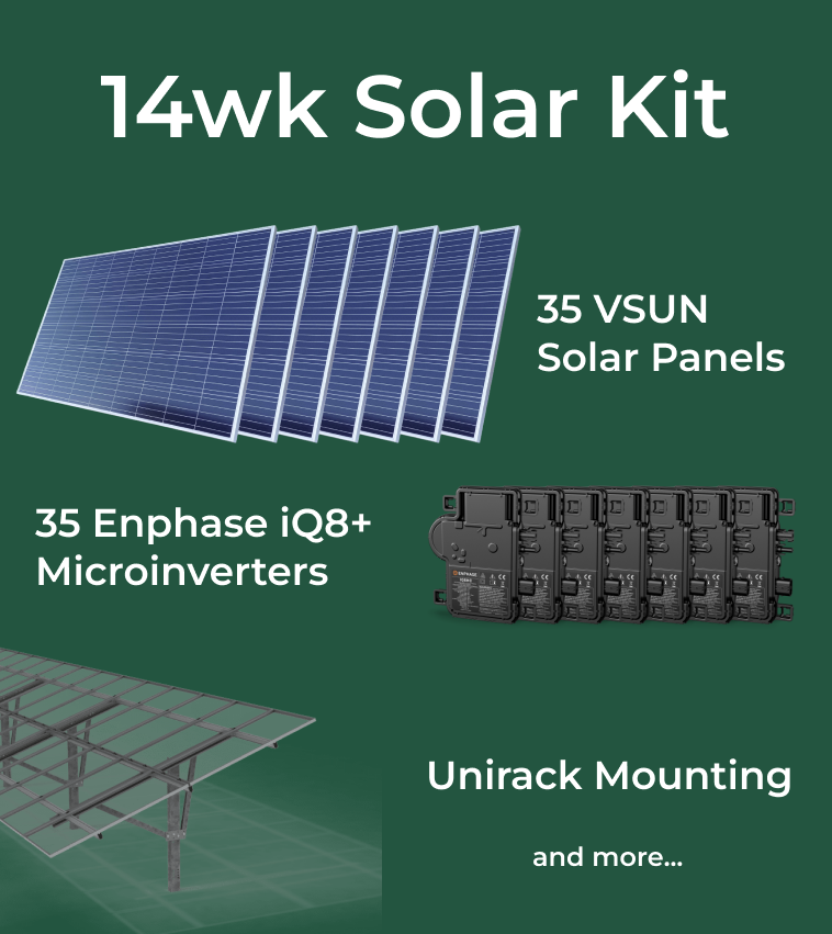 14kW Solar Kit - DIY or Full Install