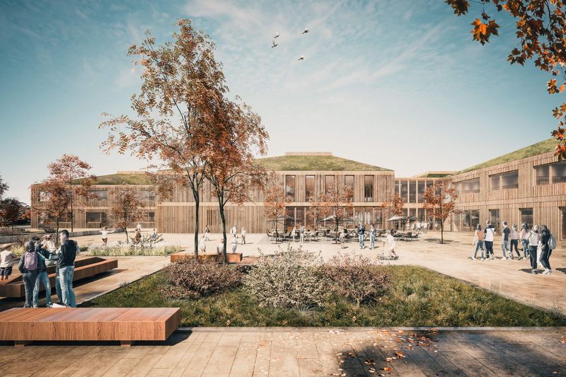 Schul­campus Willy-Hellpach-Schule in Heidelberg