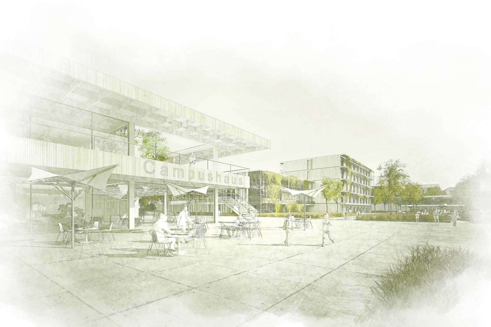 School Campus Willy-Hellpach-School in Heidelberg