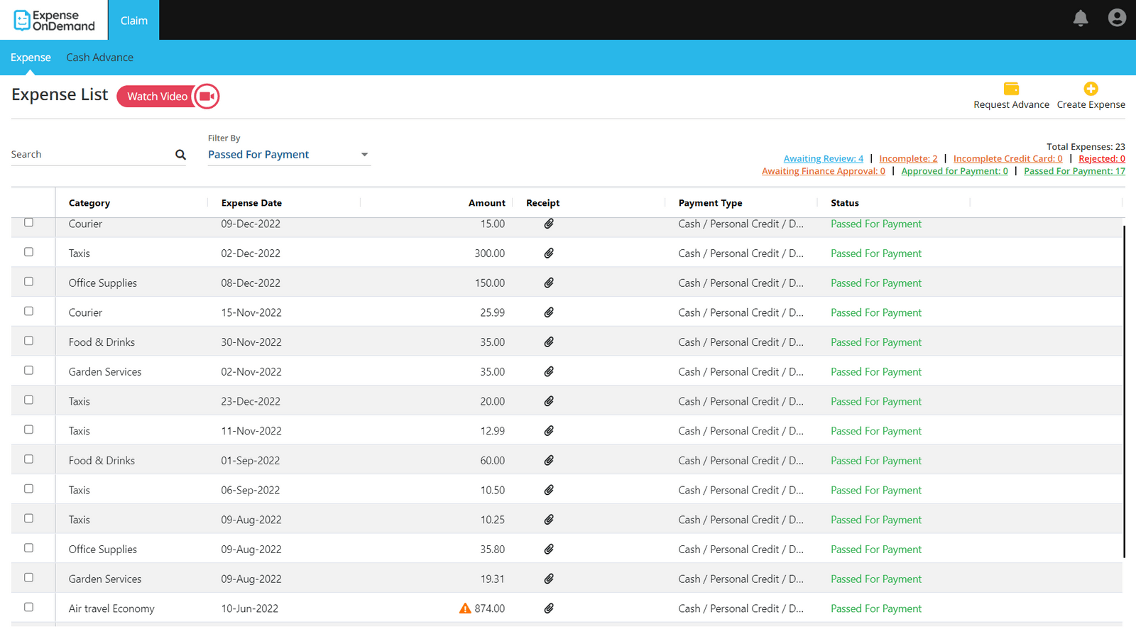 Expense Management For Business | ExpenseOnDemand