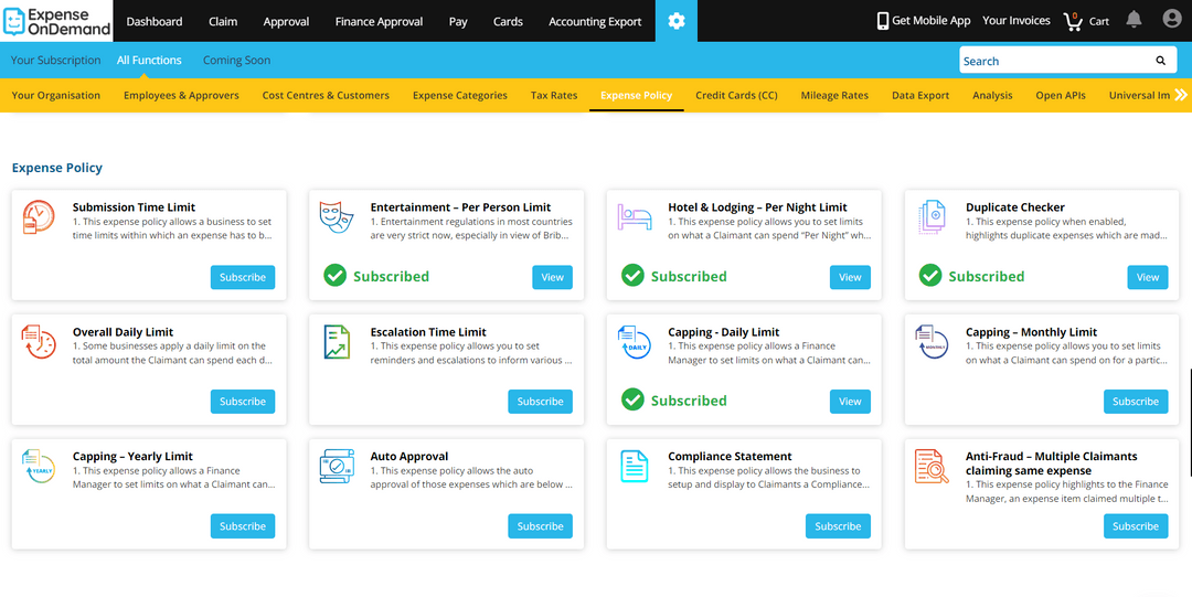 Expense Management For Business | ExpenseOnDemand