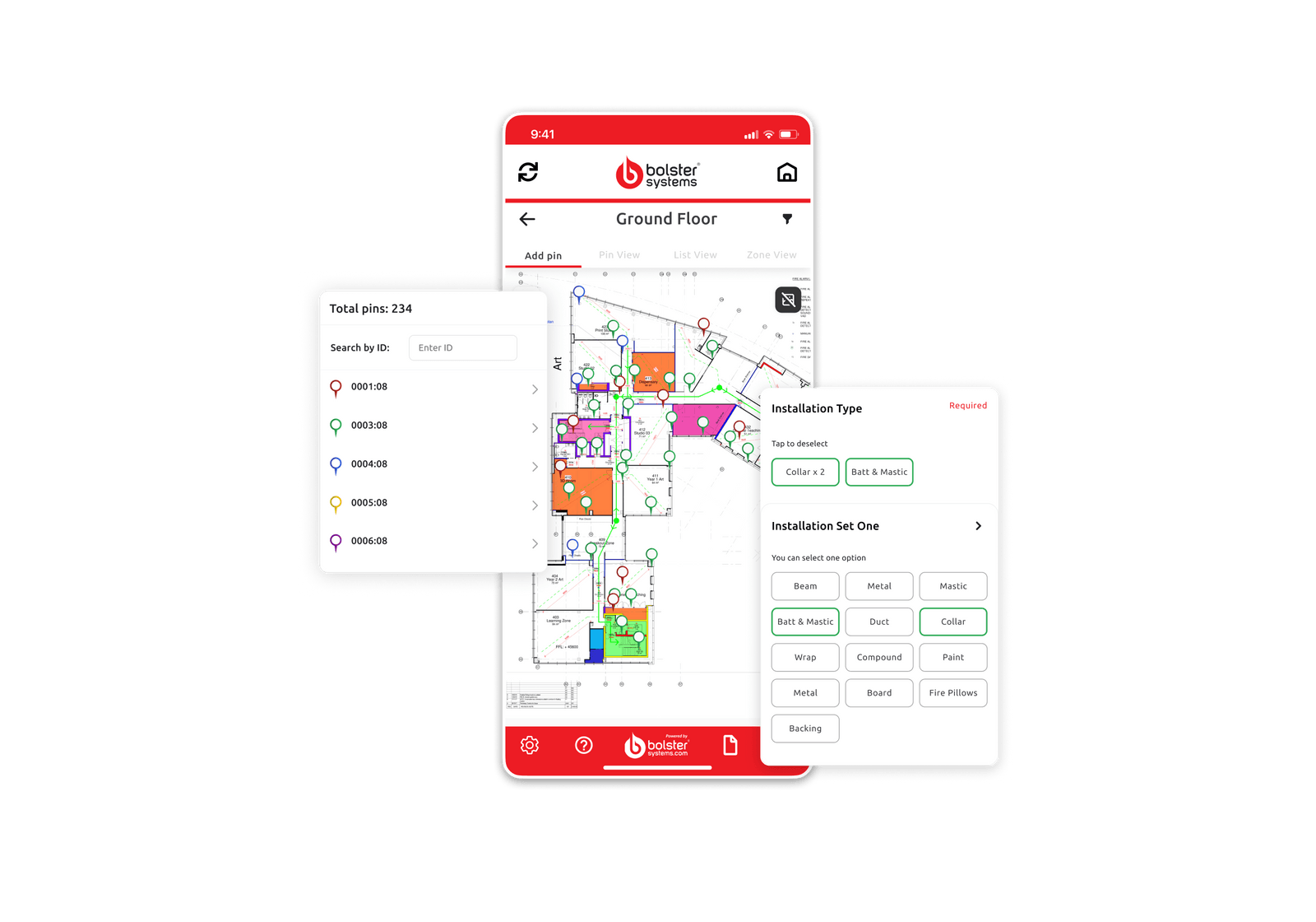 Bolster Systems | Mobile App