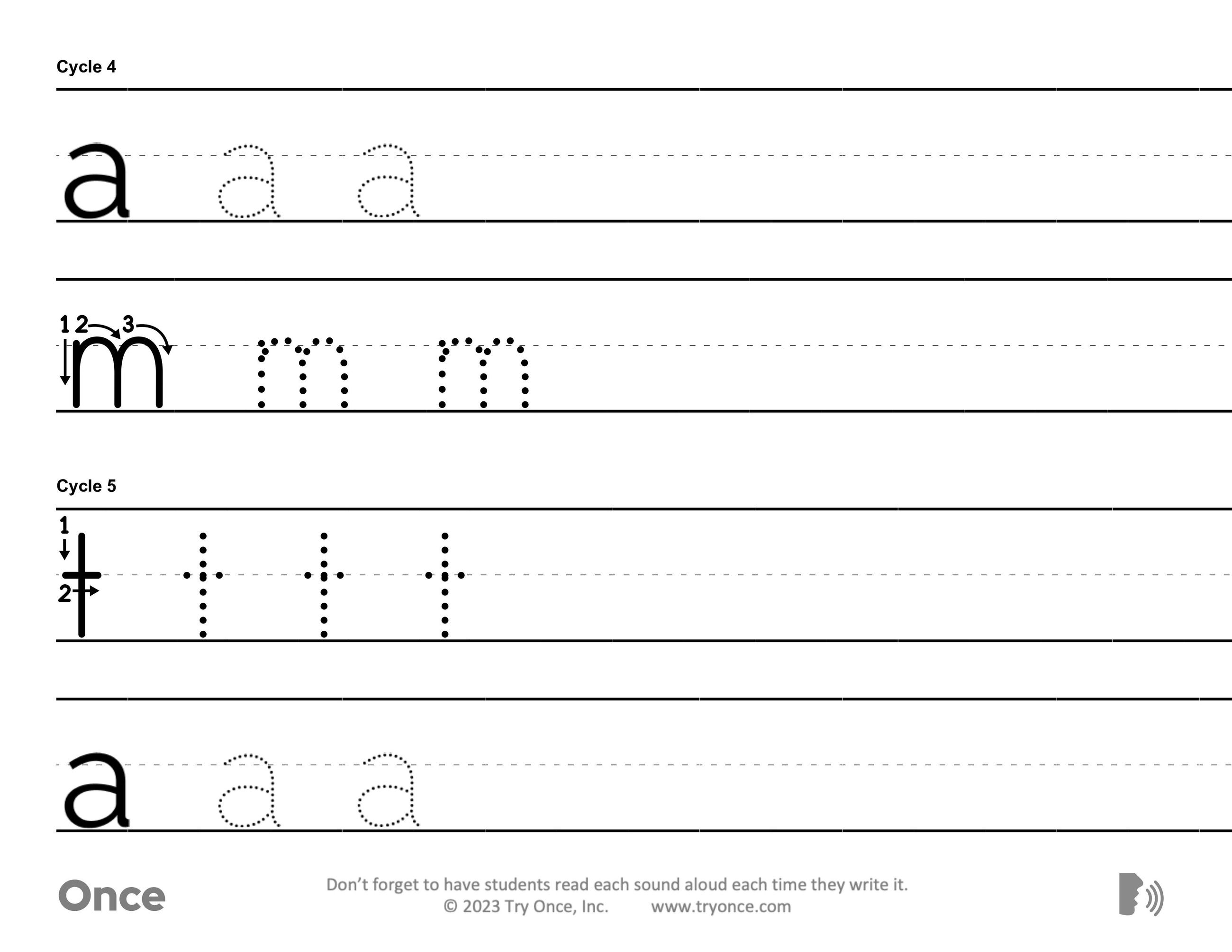 Printable Worksheets