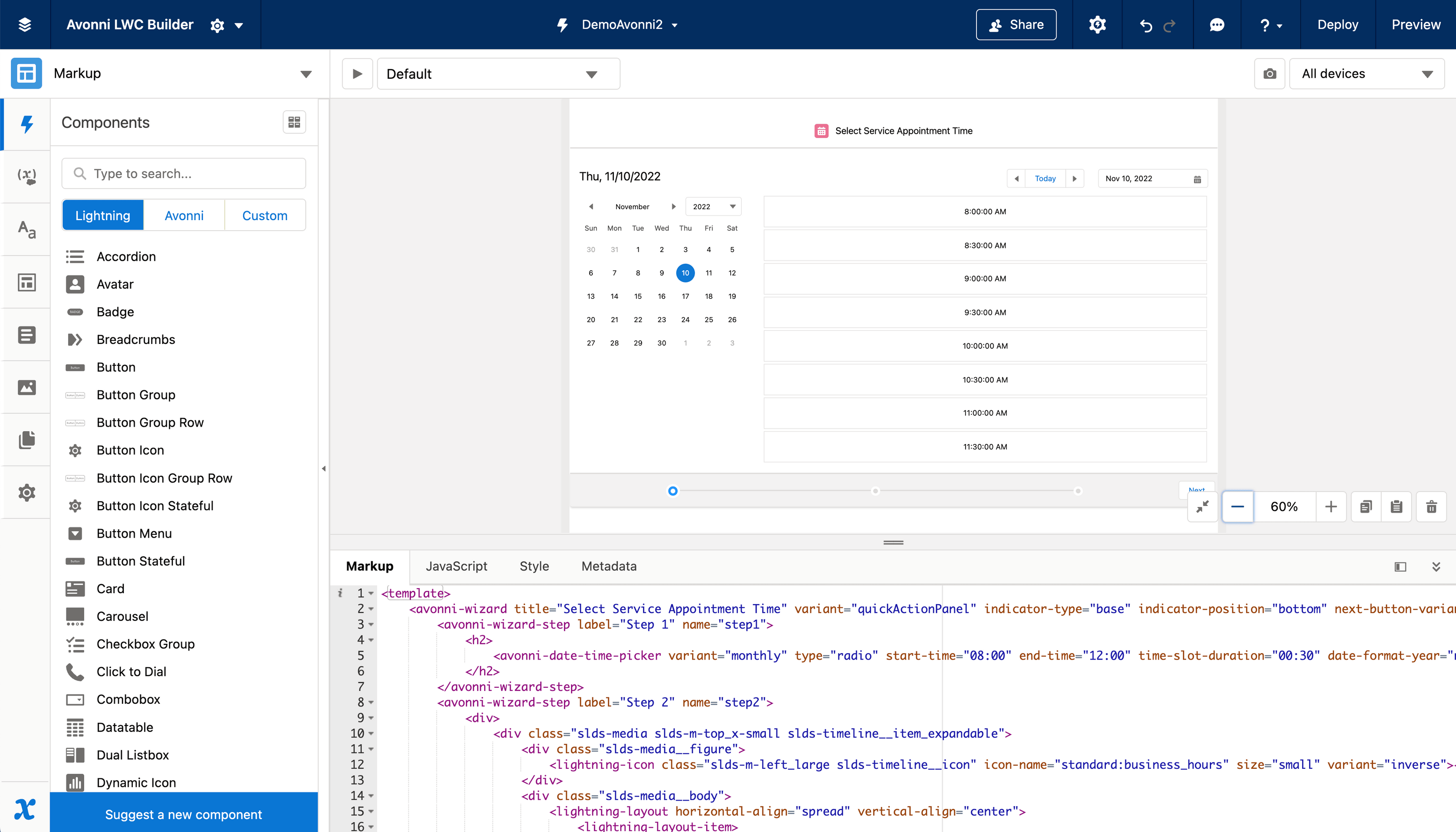 Avonni: Transform your Salesforce User Experience