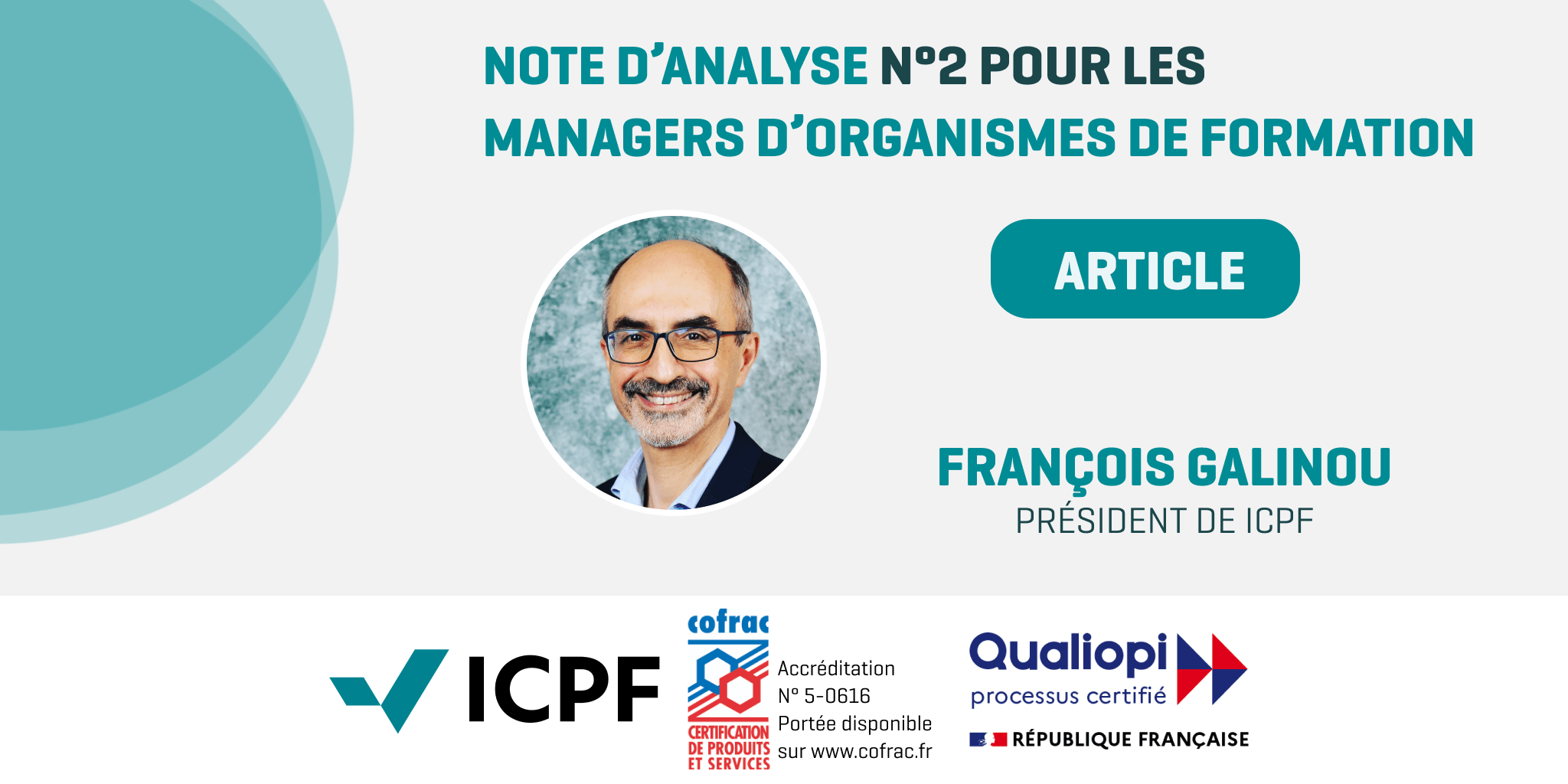 Note d'analyse n°2 pour les managers d'organismes de formation ...