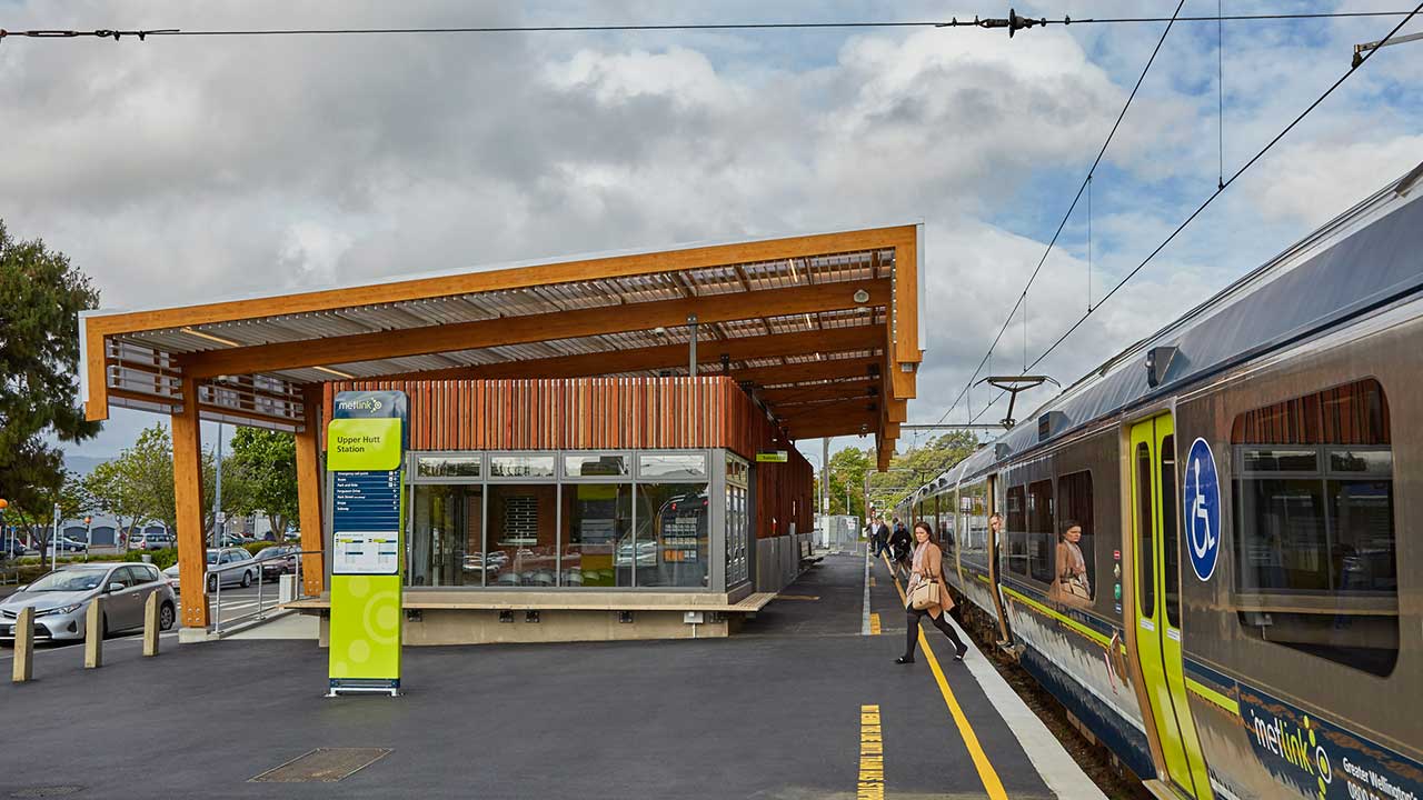 Upper Hutt Railway Station