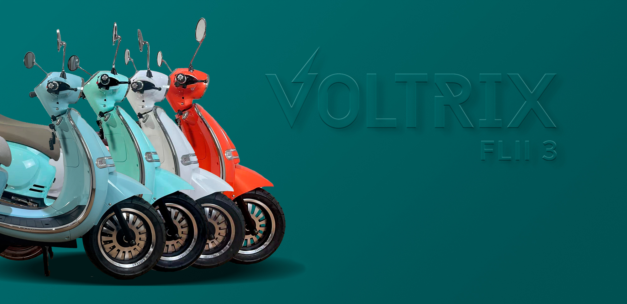 Home page for Voltrix e-mopeds