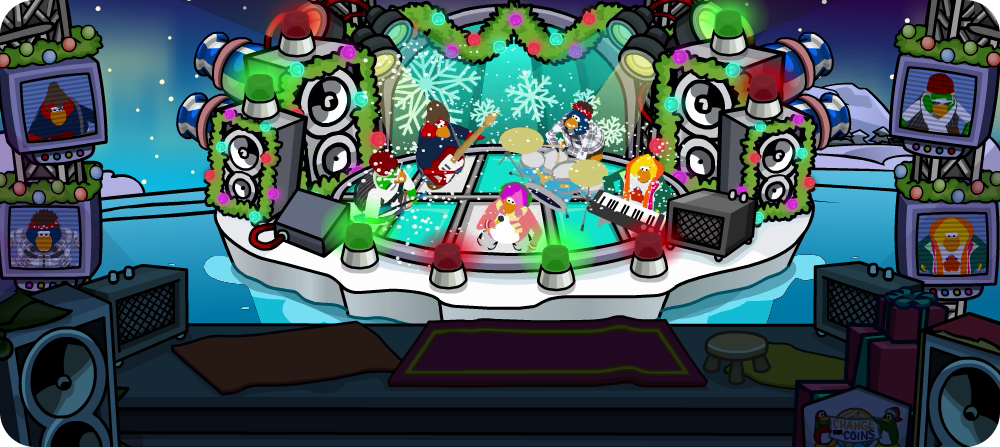 Join us for the New Years Celebration! | Club Penguin Legacy