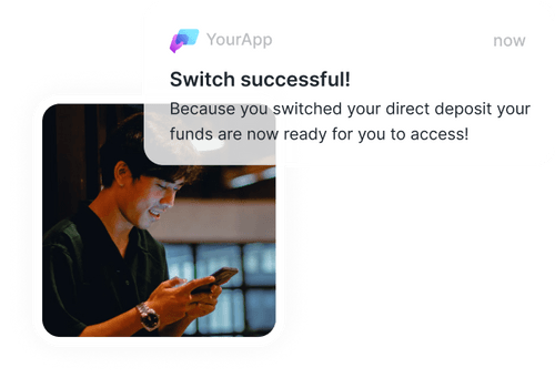Deposit Switch | Pinwheel