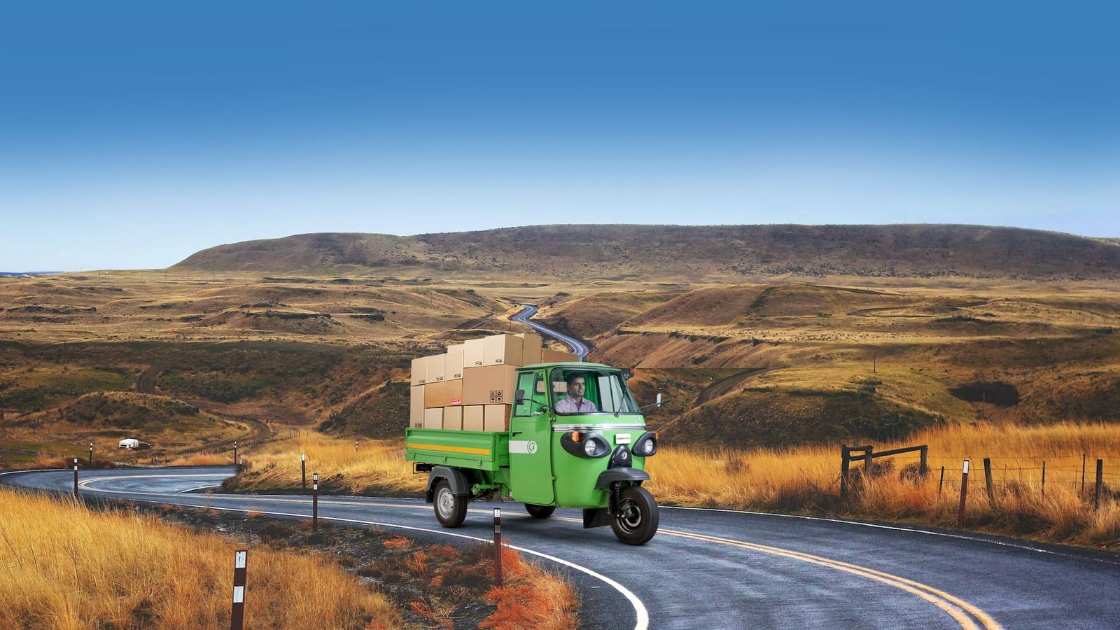 Altigreen Media, News, Gallery - 3 Wheeler Electric Cargo Vehicle in ...