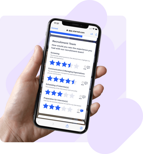 Candidate Experience Survey Examples & Questions | Starred