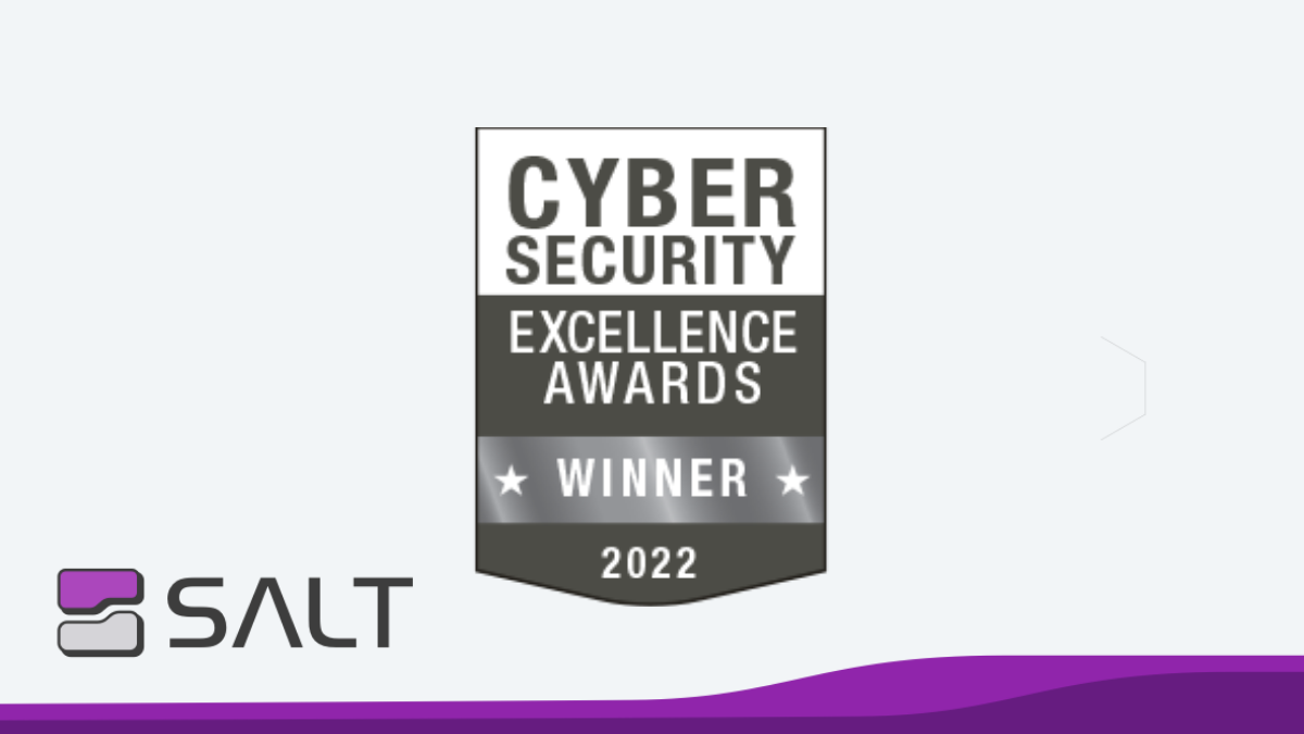 Salt Security API Protection Platform wins Cybersecurity Excellence Award