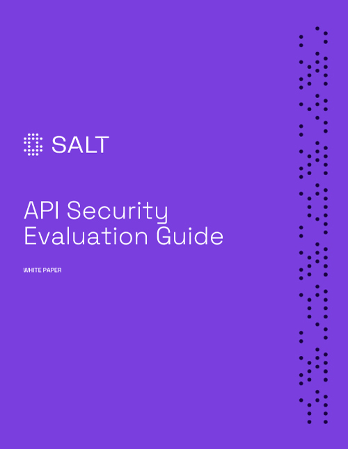 The Salt Security Api Protection Platform