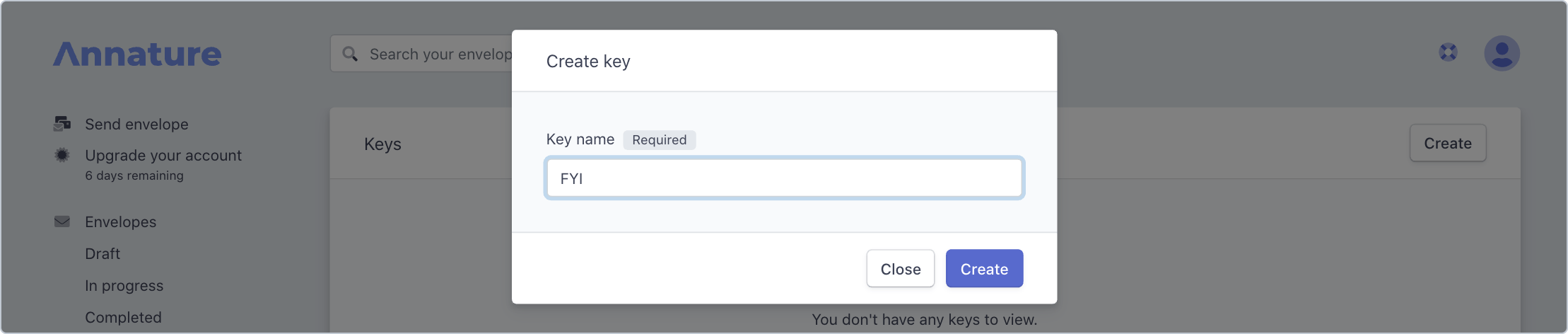 Annature: Integrating with FYI