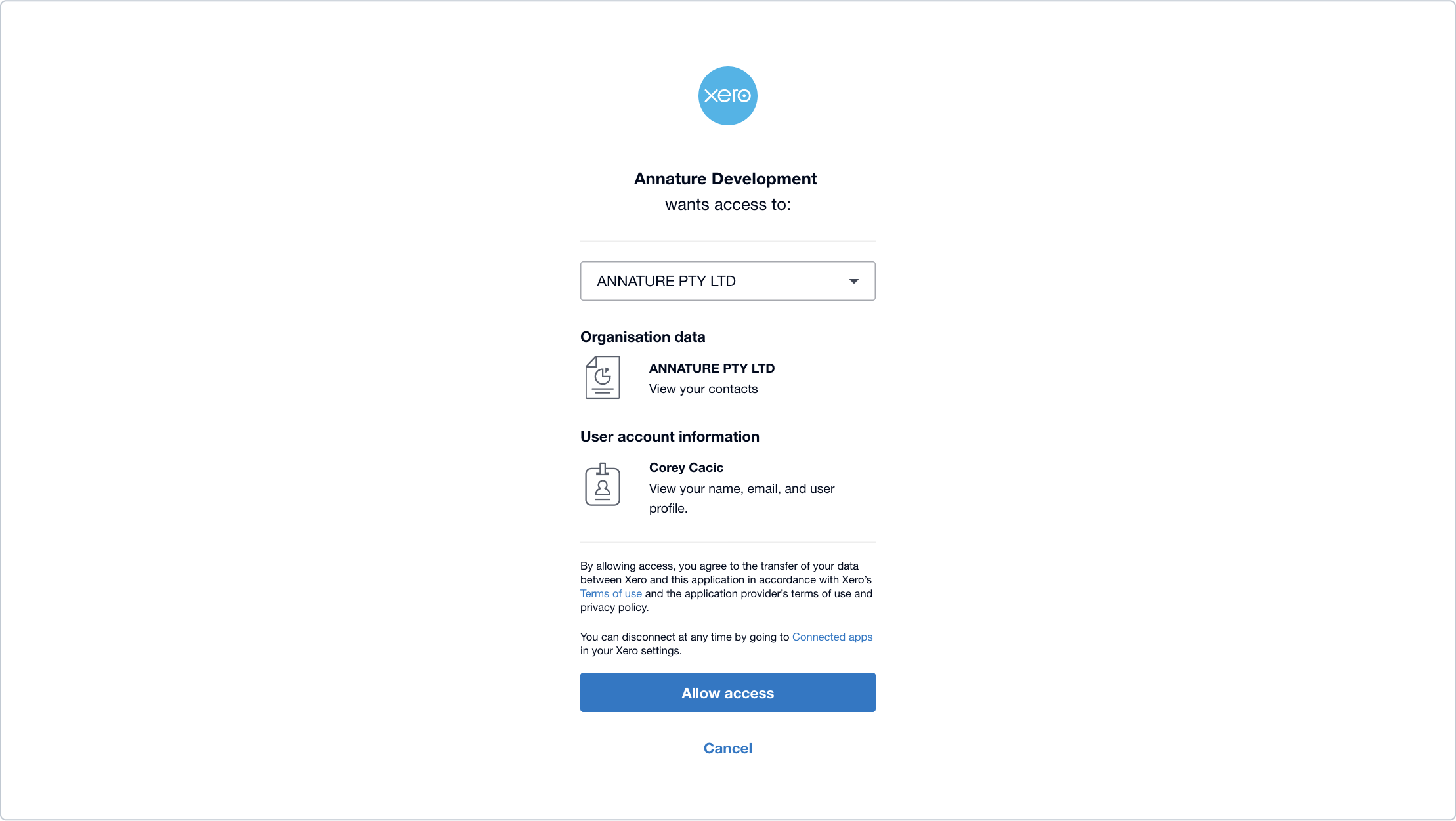 Annature & Xero: Connecting Xero