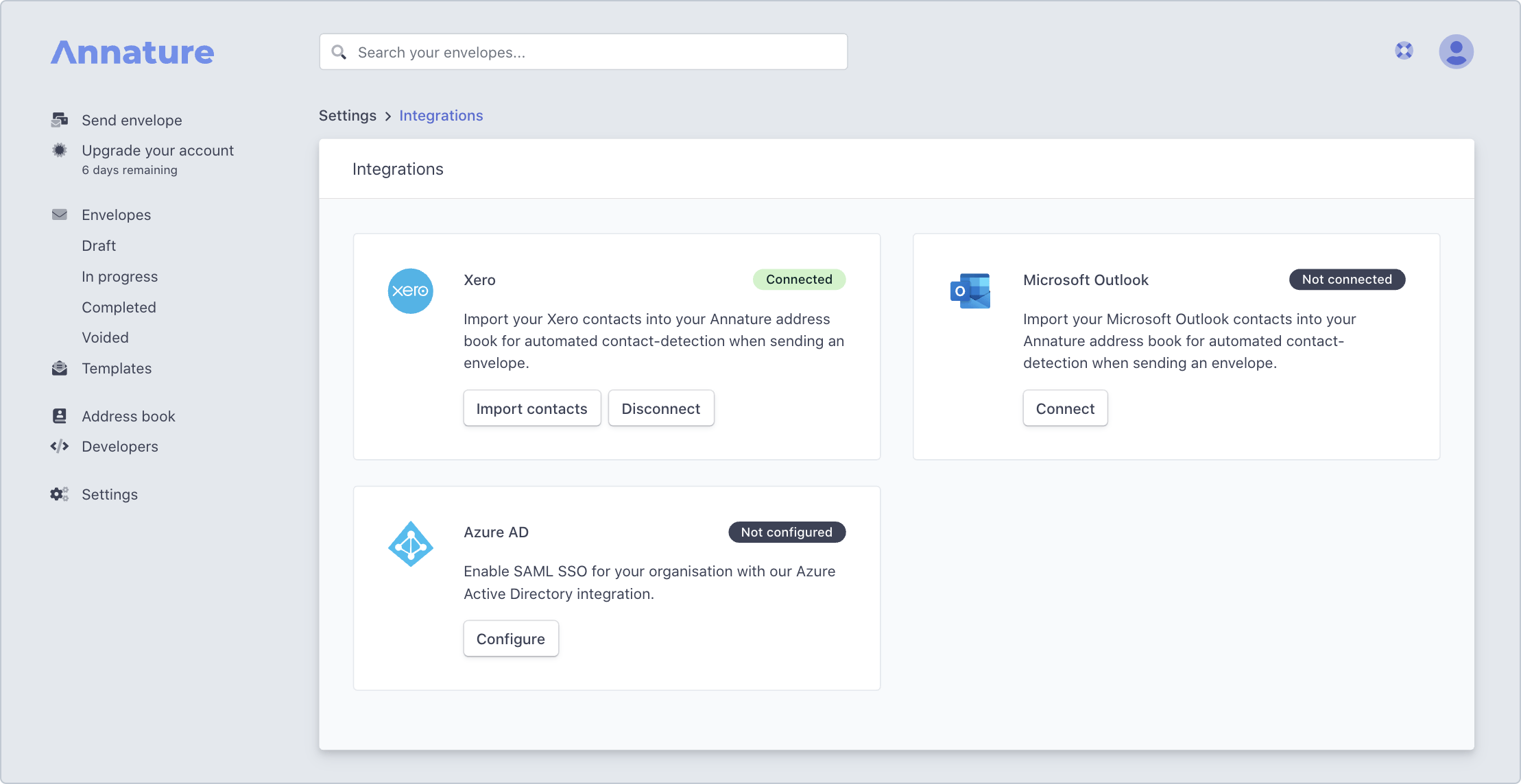 Annature & Xero: Disconnecting Xero
