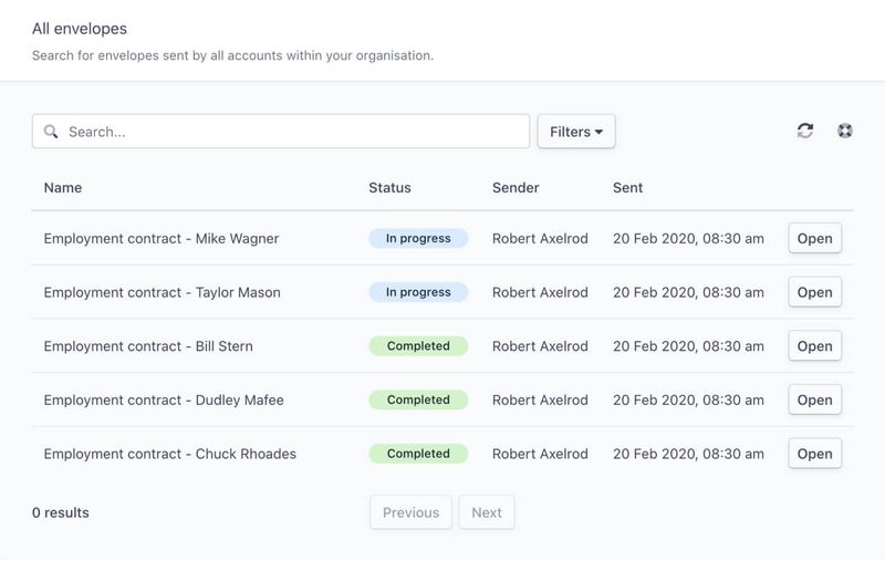 Annature: Electronic signatures