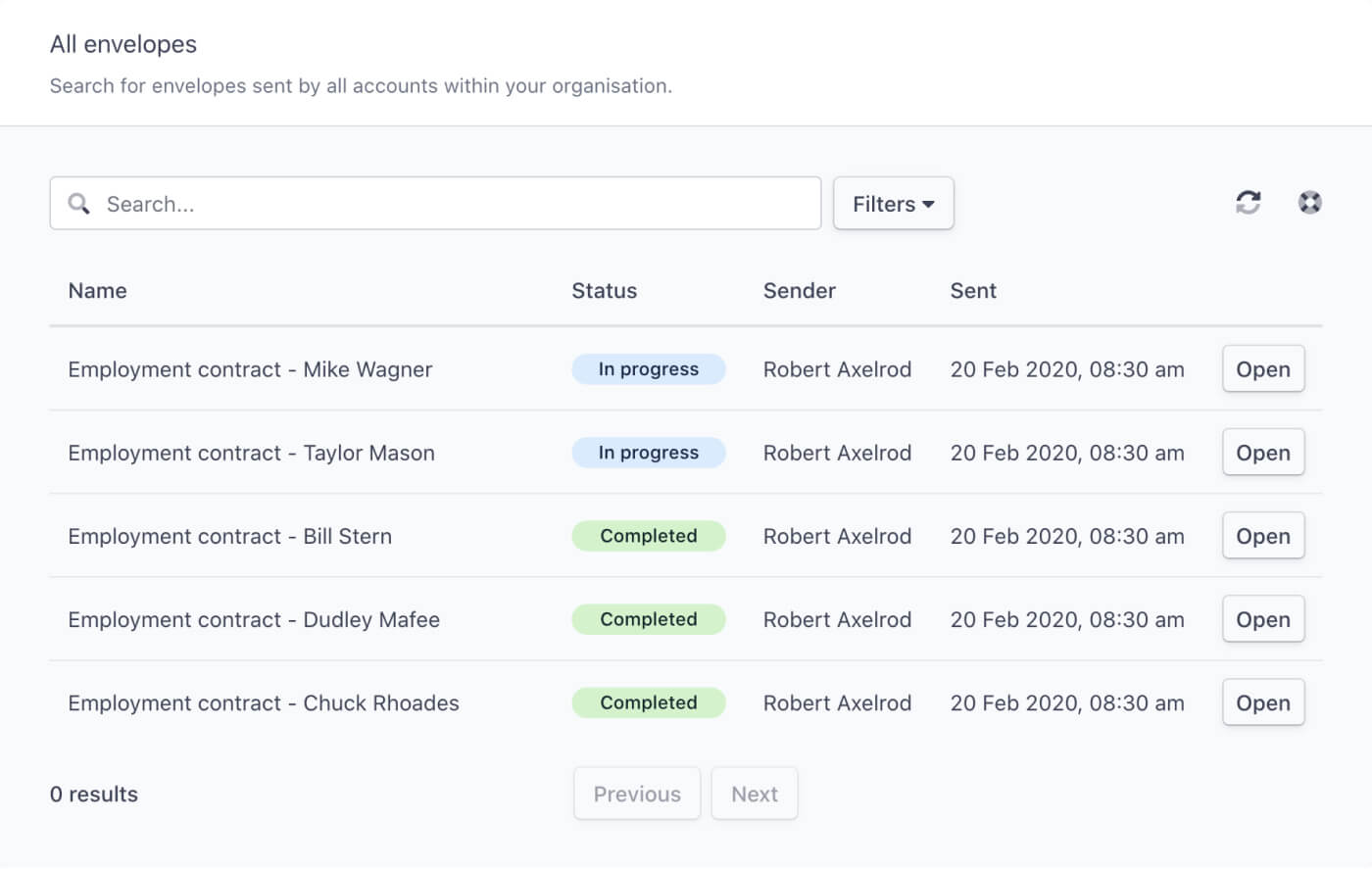 Annature: Electronic signatures