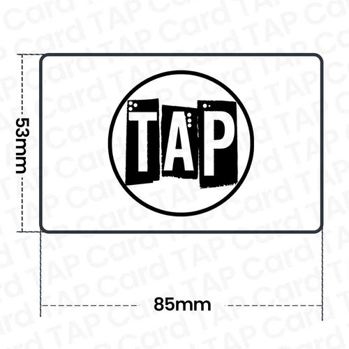 Customizable TAP Card