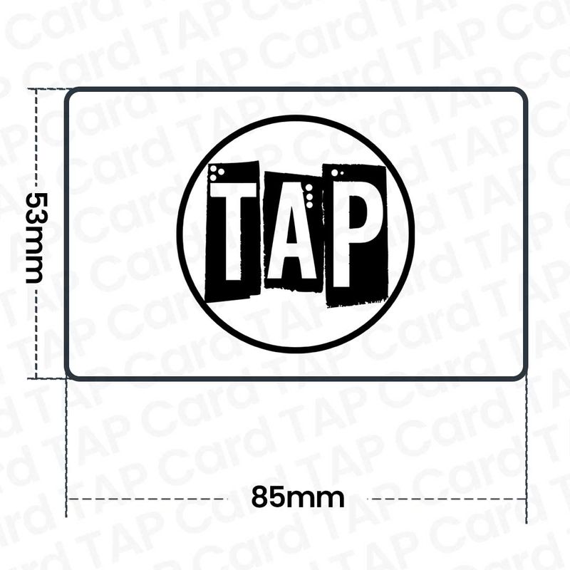 Customizable TAP Card