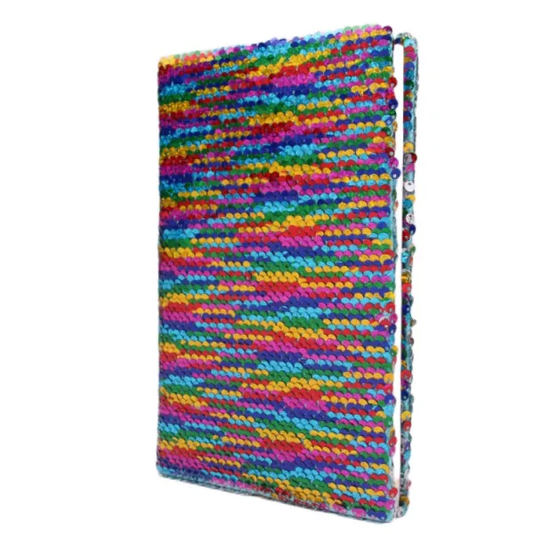Reversible Sequin Notebook: Add Sparkle to Your Notes | Interwell