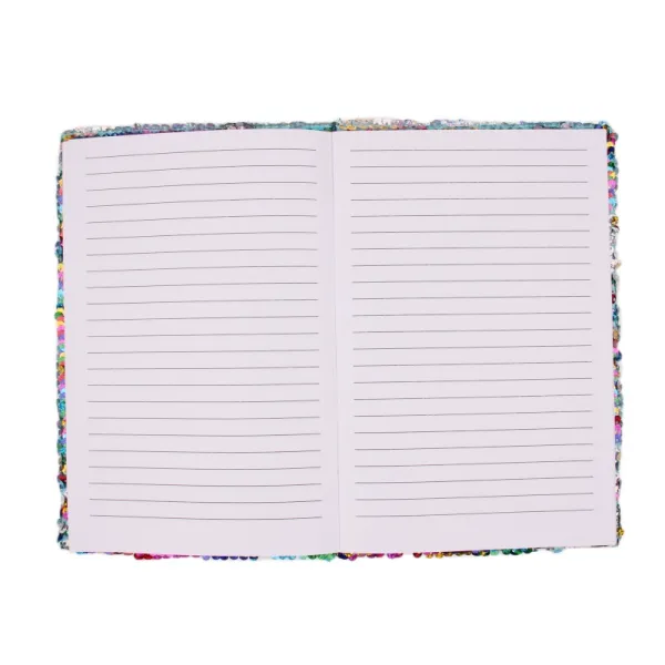 Reversible Sequin Notebook: Add Sparkle to Your Notes | Interwell