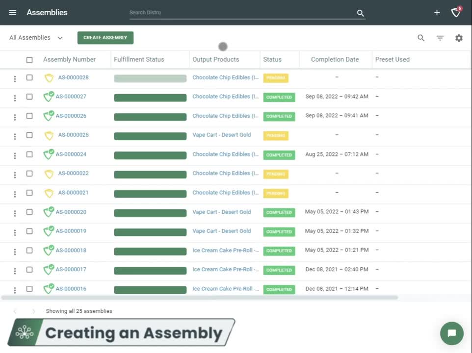 Simple, Robust Assembly Management Software | Distru