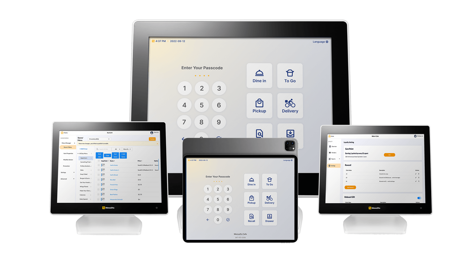Products(QR Code Ordering System) -cn