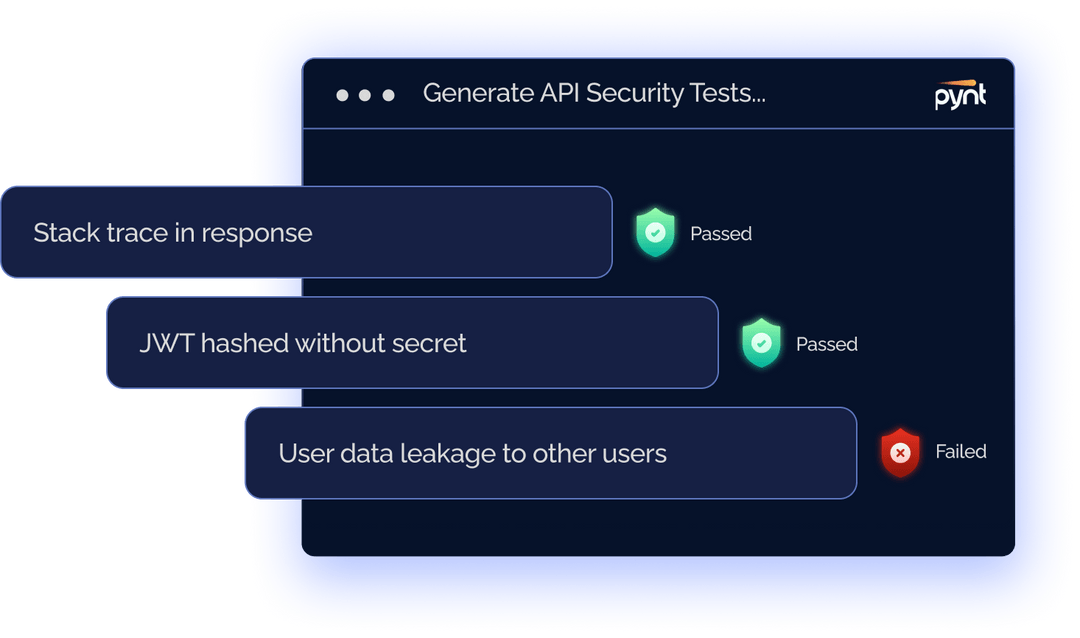 Effortless API security testing