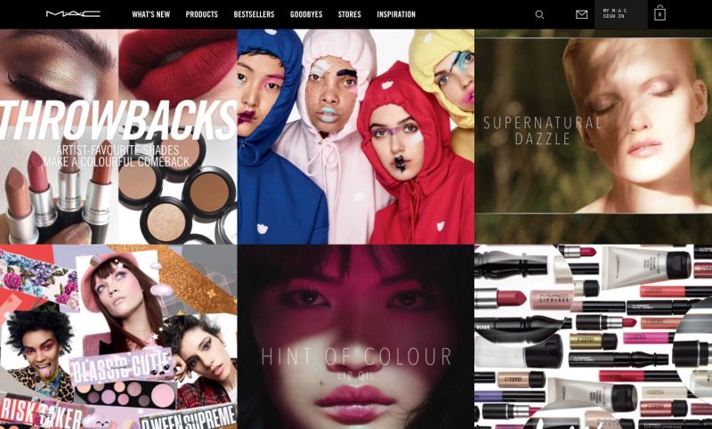 Makeup Brand Collage