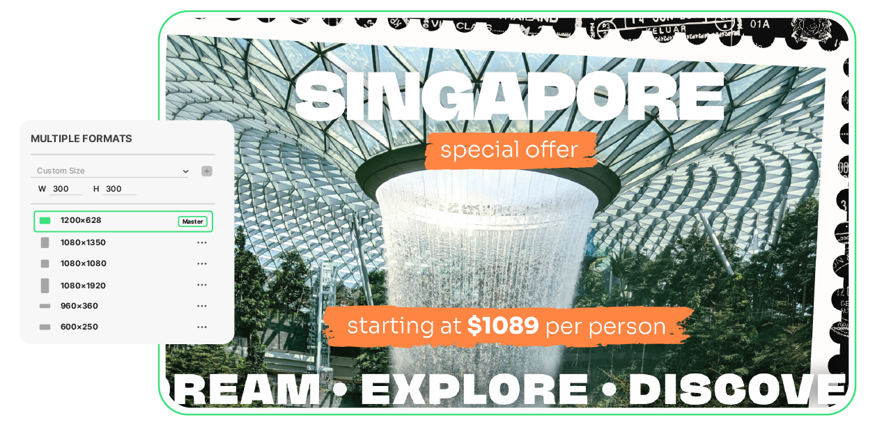 20 best Dynamic Creative examples for Facebook and Snapchat