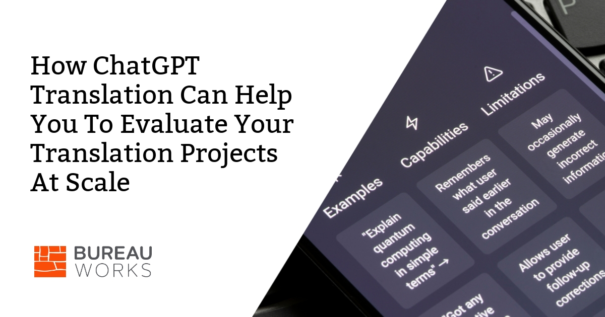 How ChatGPT Translation Can Help You To Evaluate Your Translation ...