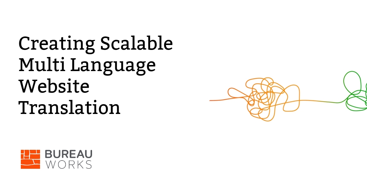 Creating Scalable Multi Language Website Translation - Bureau Works