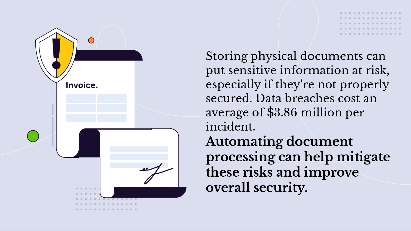 Unavoidable risks of manual document processing, and how to overcome them with automation