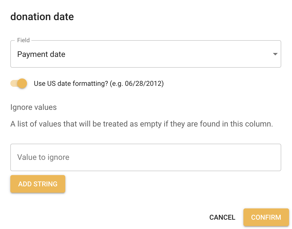 Introducing: Import and export templates