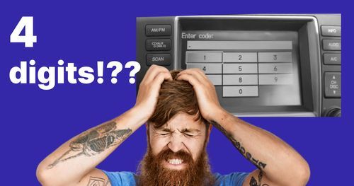 [SOLVED] How to unlock a Honda Odyssey Radio (2002 - 2008)