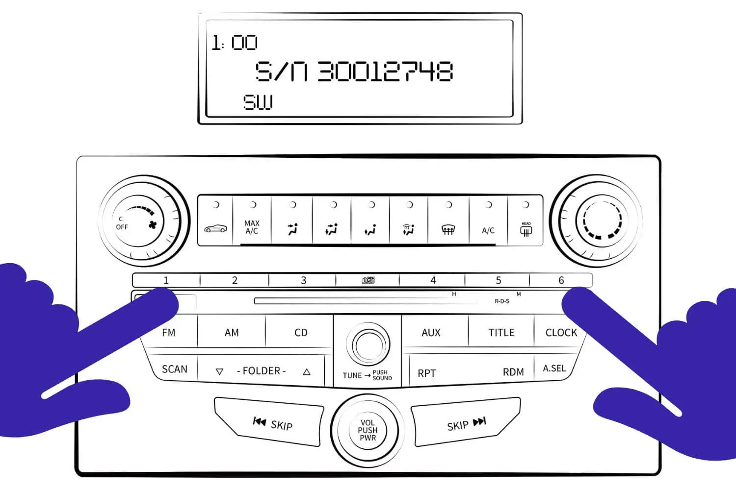[SOLVED] How to unlock a Honda Accord Radio