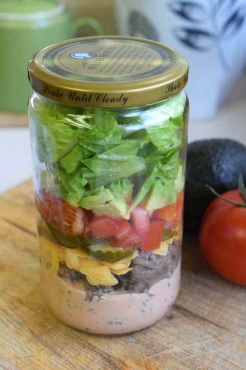 On-The-Go Hamburger Salad | Bubbies