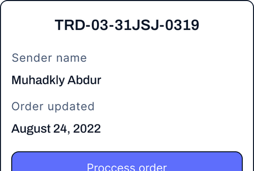 Order Management - Inventory Management - Supply Lens