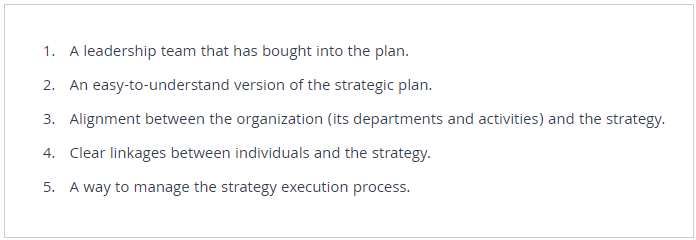 The Strategy Focused Organization: An Overview | ClearPoint Strategy