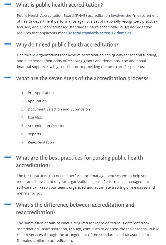 The PHAB Accreditation Process Explained | ClearPoint Strategy