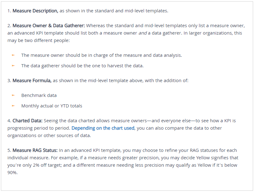 3 Simple KPI Templates For Managers | ClearPoint Strategy