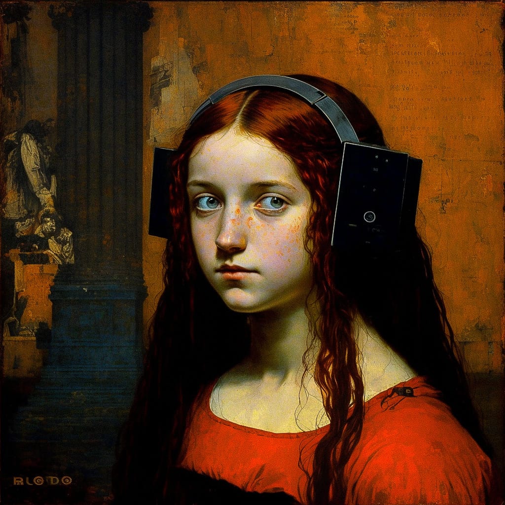 Arnold Bocklin Midjourney style | Andrei Kovalev's Midlibrary 2.0