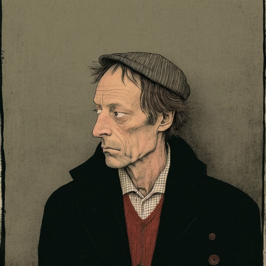 Ben Shahn Midjourney style | Andrei Kovalev's Midlibrary 2.0